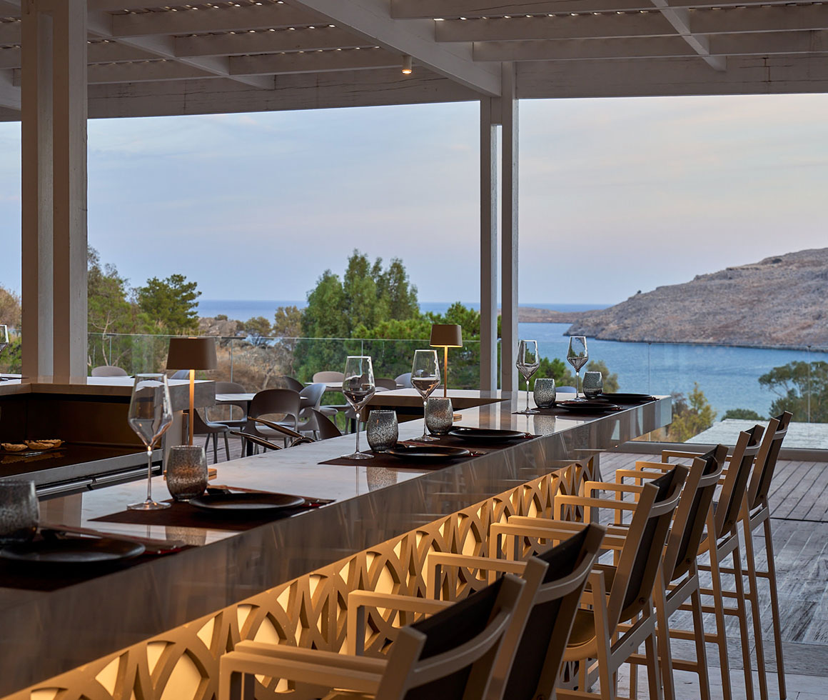 Restaurants & Bars | Lindos Village Resort & Spa – Adults Only